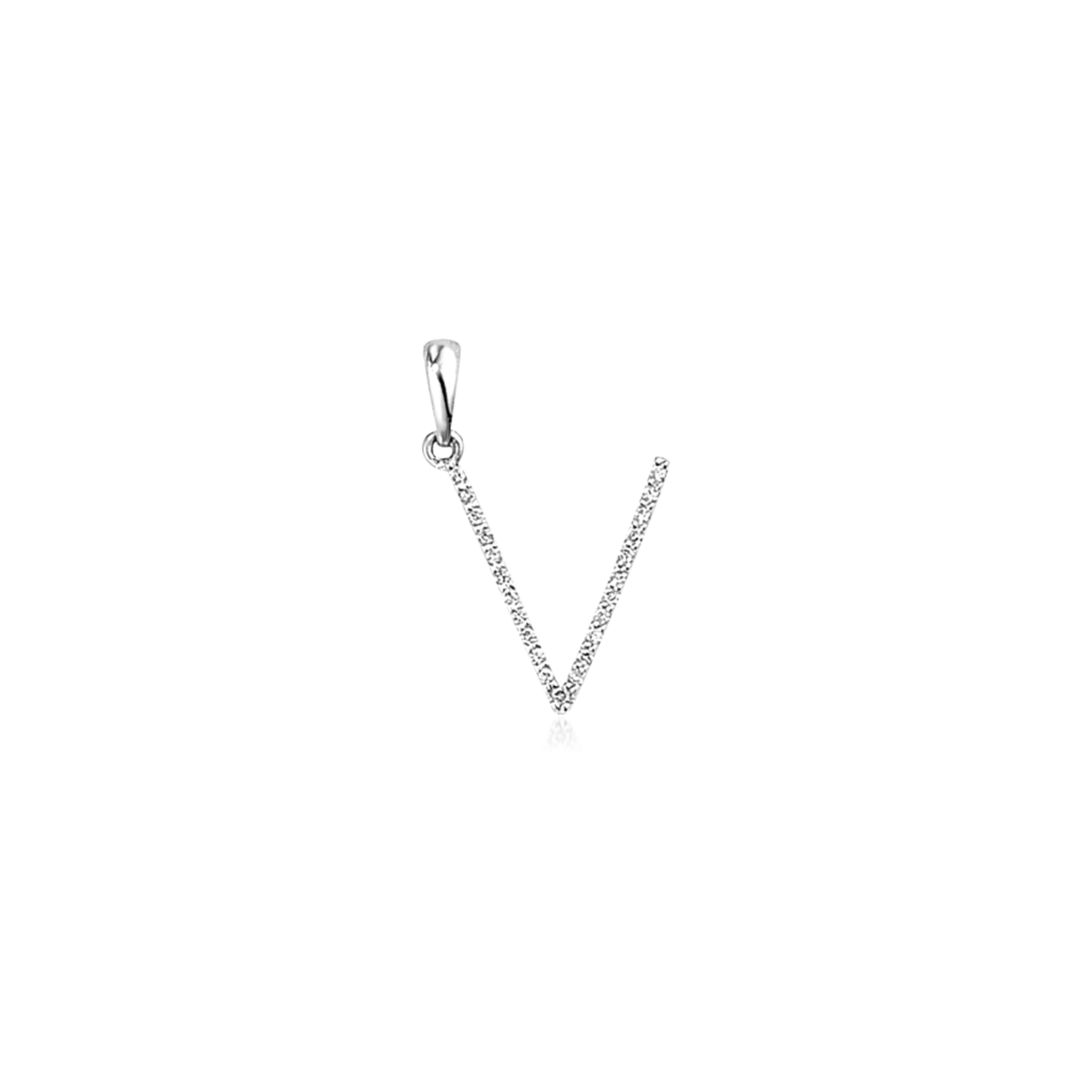 Pendente Essential Letra V – David Rosas