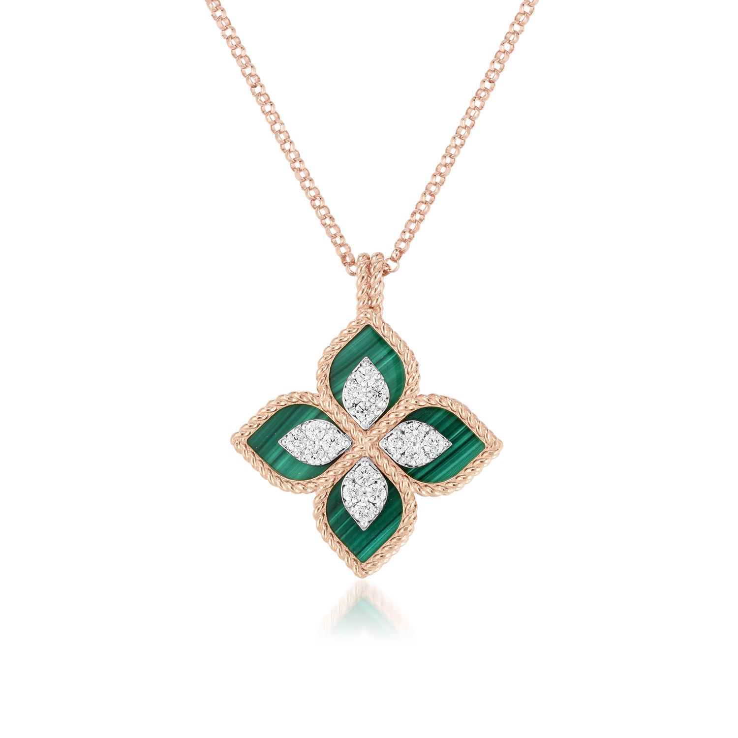 Fio com Pendente Princess Flower – David Rosas